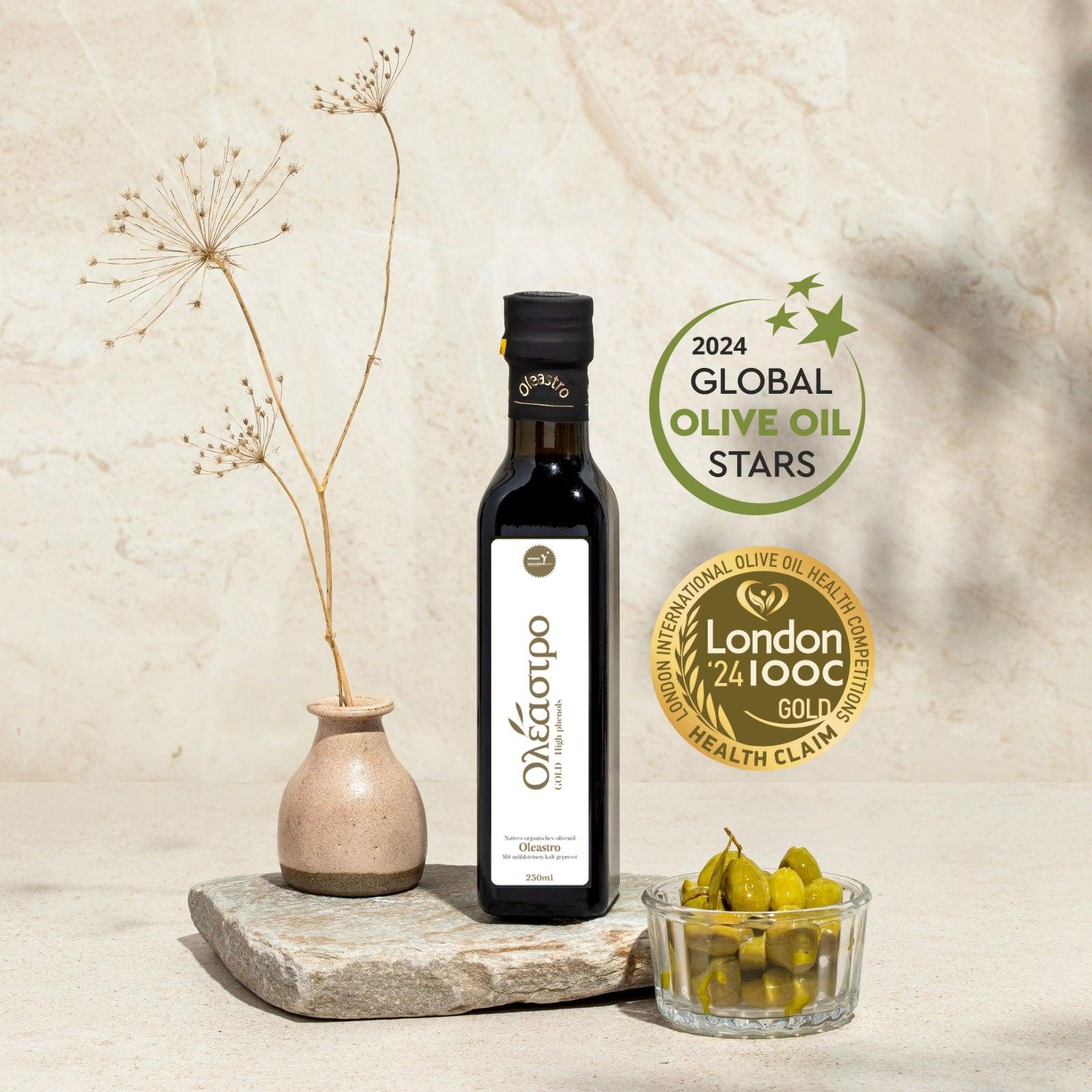 Highest Polyphenol Olive Oil - 250ML Koroneiki Organic Olive Oil by ...