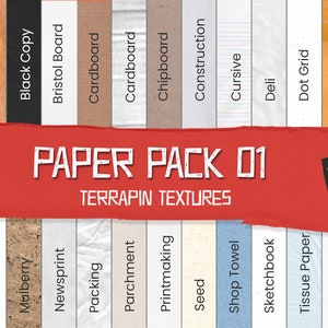 Paper Pack + Looping Textures (vol. 1) - Etsy