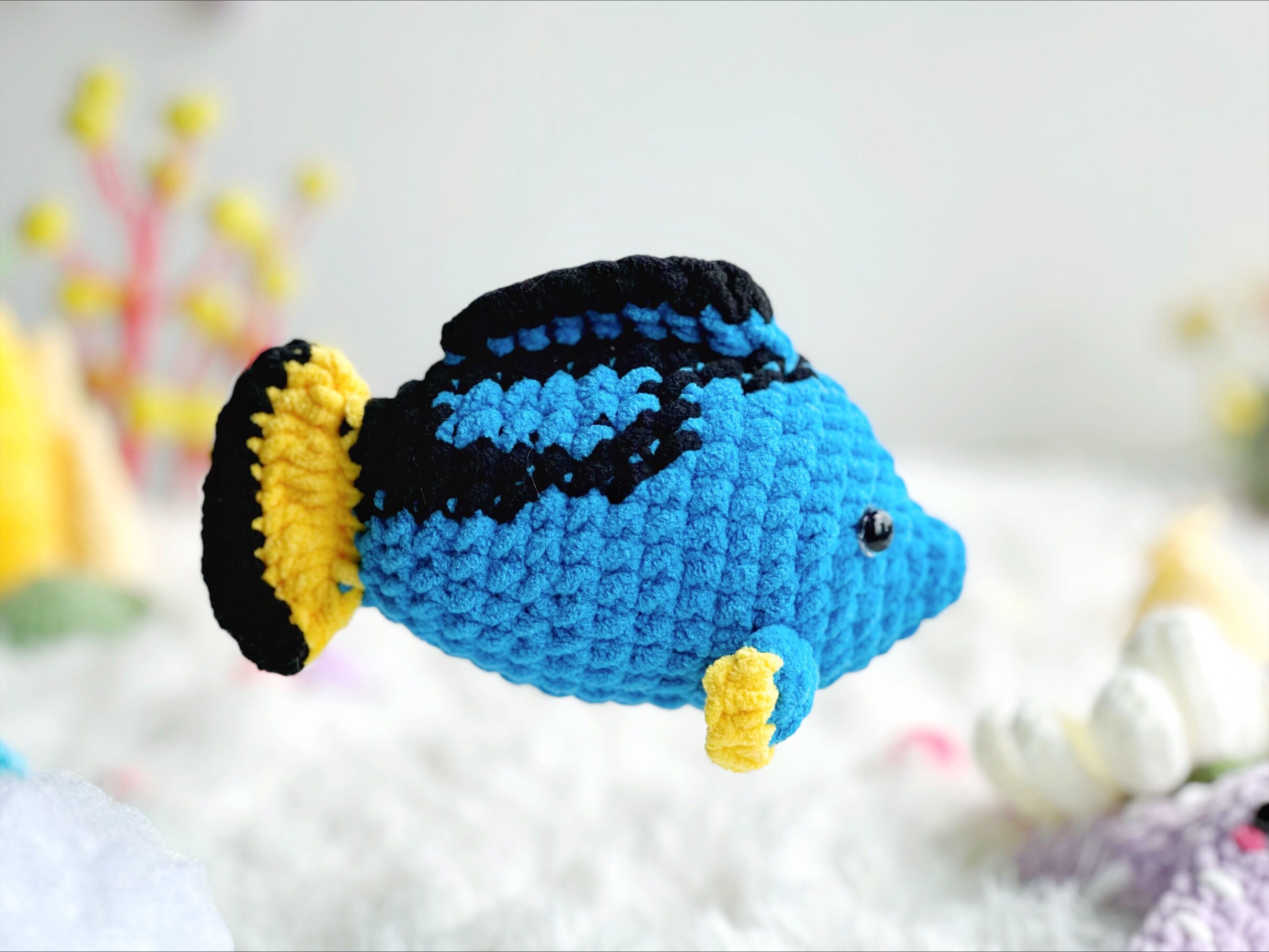 Ocean No Sew Crochet Pattern, No Sew Amigurumi Crochet Patterns Blue ...