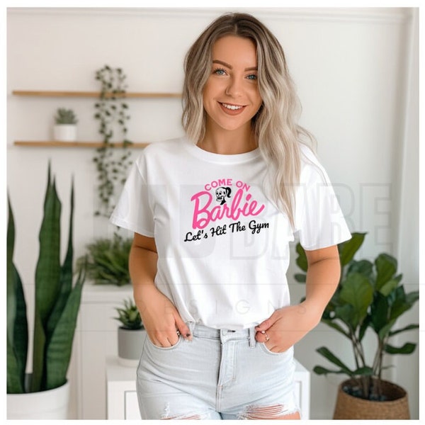 Barbie Gym Svg - Etsy
