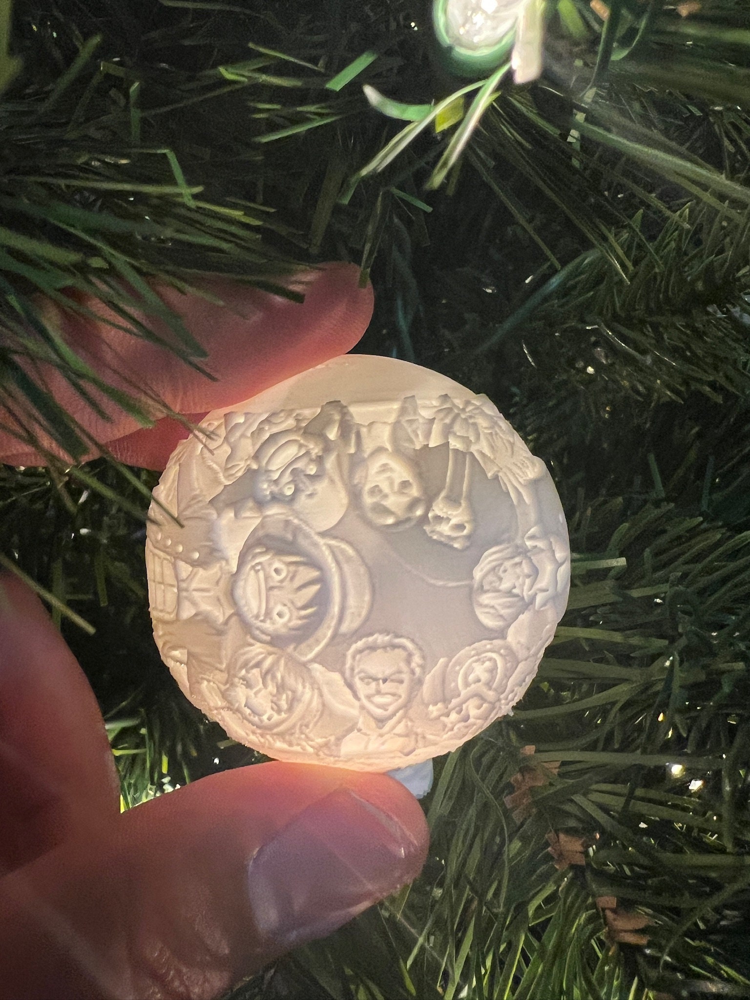 Custom 3D Printed Ornaments - Etsy