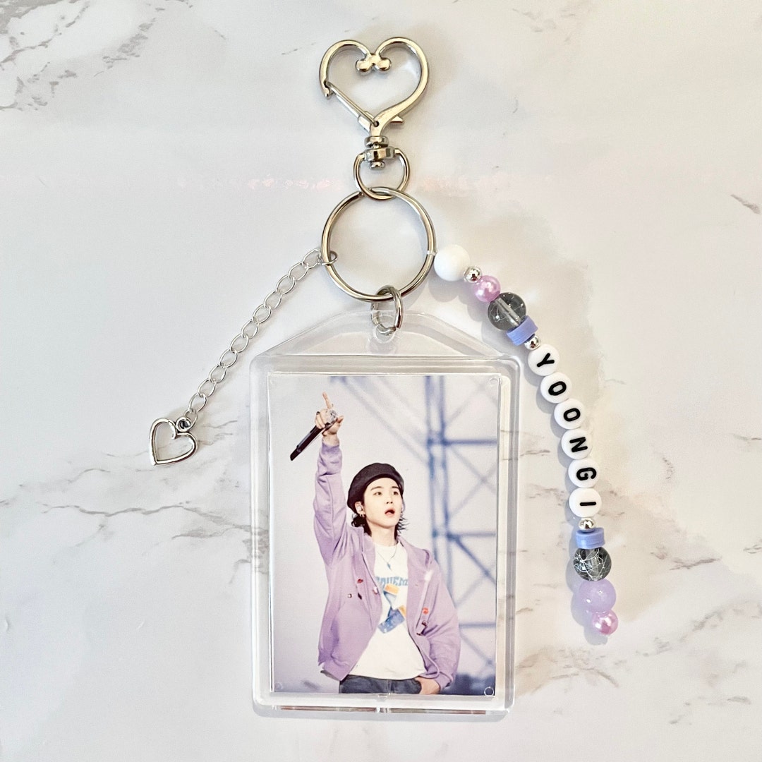 BTS Suga Keychain, K-pop Keychains, Min Yoongi, Agust D, Kpop Merch ...
