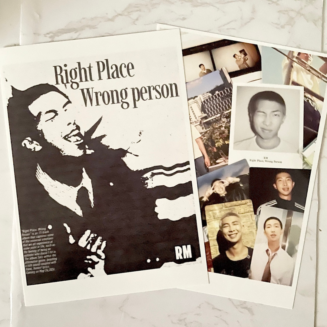 BTS RM Art Prints, K-pop Decor, Wall Decor, Kim Namjoon, Rm, K-pop ...