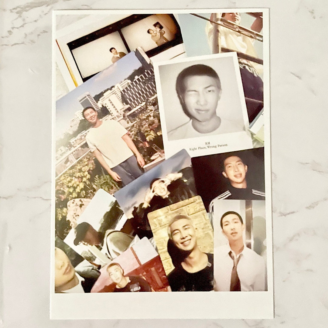 BTS RM Art Print, K-pop Decor, Wall Decor, Kim Namjoon, Rm, K-pop Merch ...