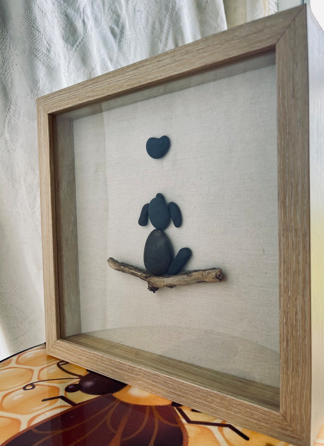 Rock Art Shadow Box - Etsy