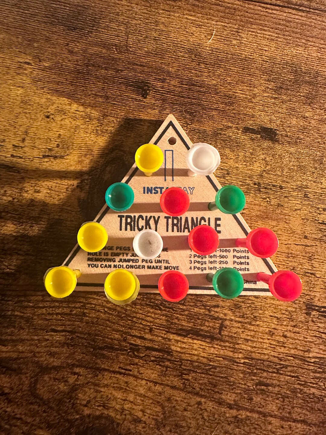 Tricky Triangle Game - Etsy