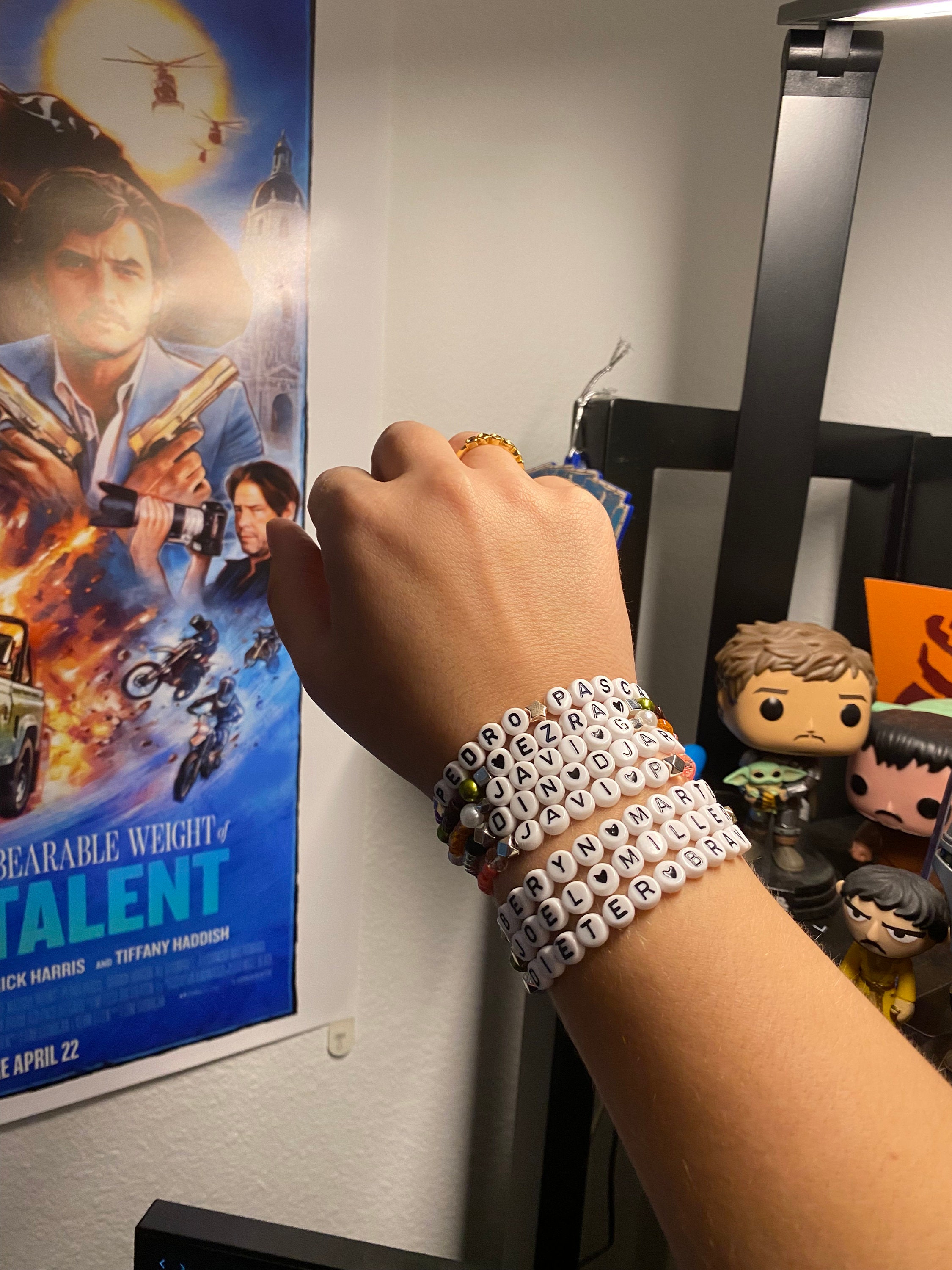 Pedro Pascal Character Inspired Friendship Bracelets, Joel Miller, the ...