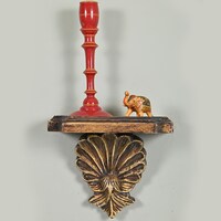 Handmade Miniature Painting Red Fox Wildlife Animal Hand-painted Art ...