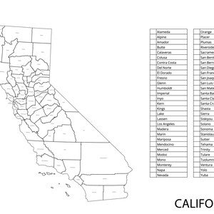 County Counting Maps - Etsy