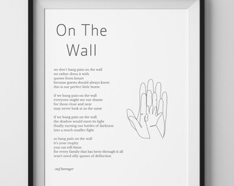 The First Time Poem - Wall Prints I Wall Art I Wall Decor I Quotes I ...