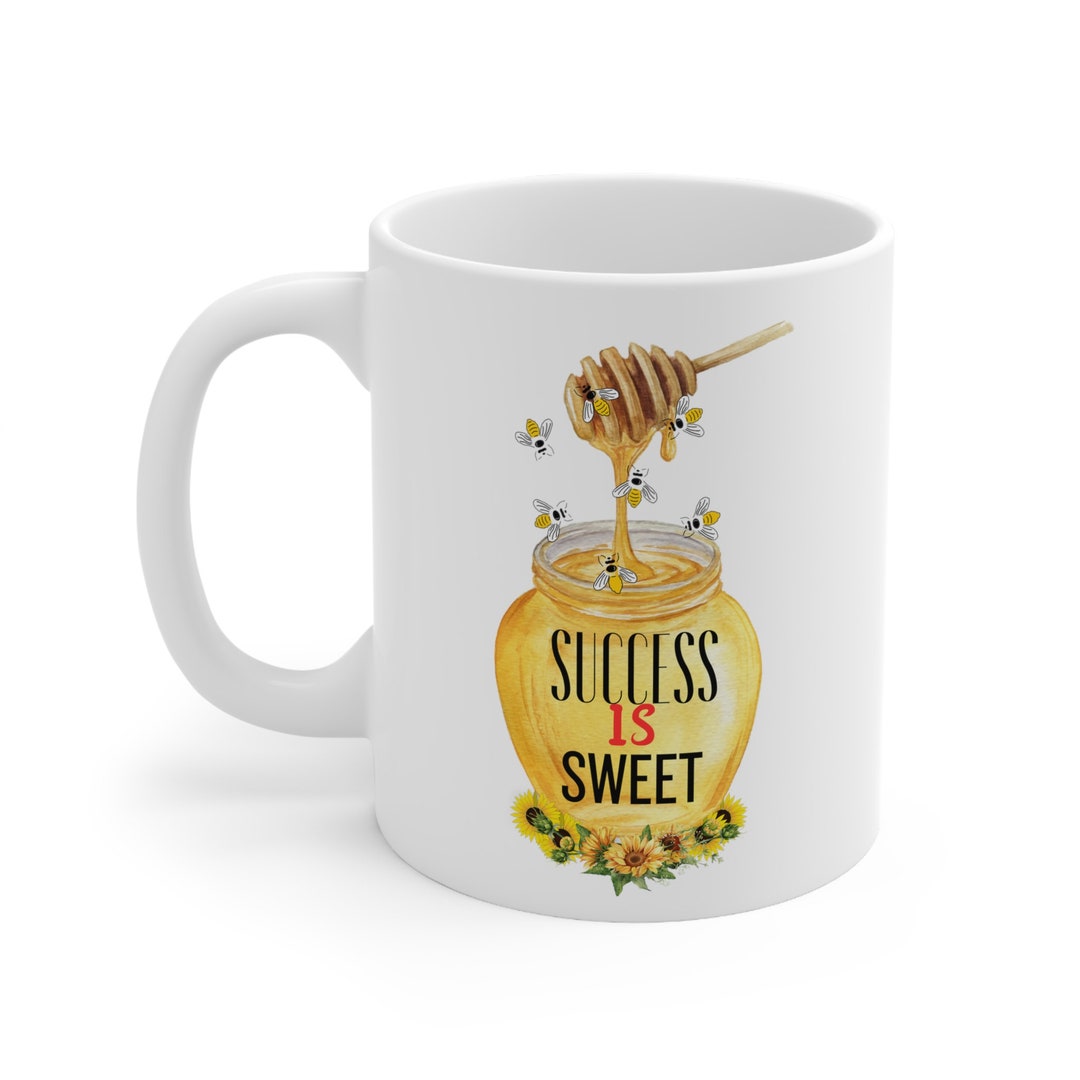 Success is Sweet Ceramic Mug 11oz, Student Mug, University Mug, College ...