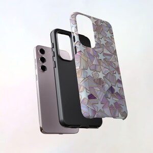 Stars Faux Stained Glass Mosaic Phone Case Celestial Phone Cover Star ...