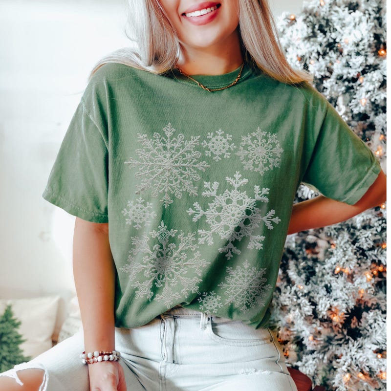 Winter Tshirt - Etsy