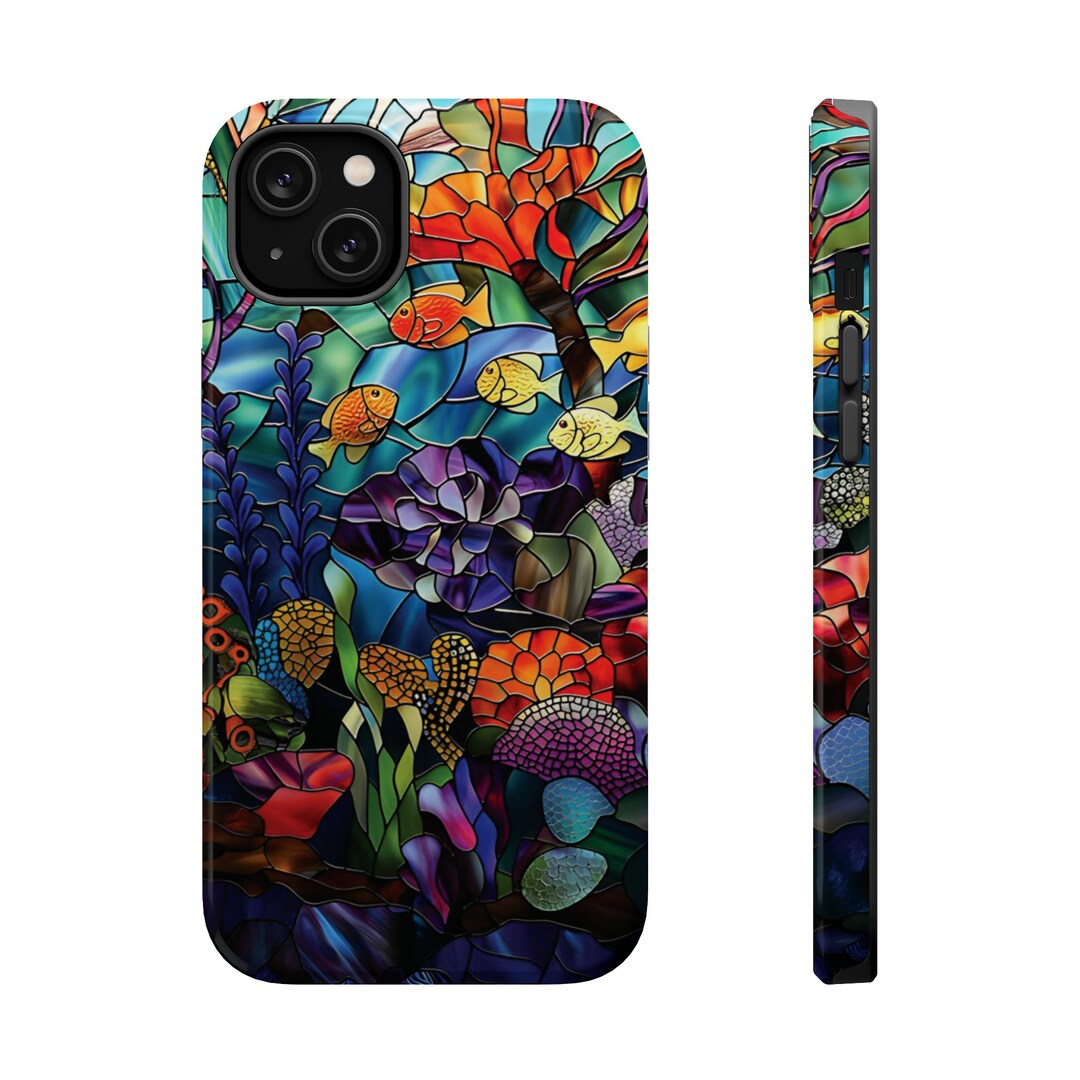Tropical Coral Reef Magsafe Compatible Phone Case Ocean Life Fish Cover ...