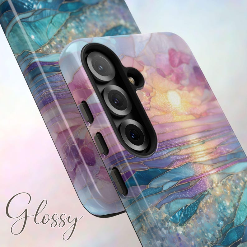 Beach Sunset Phone Case Ocean Waves Aesthetic, Coastal Summer Phone ...