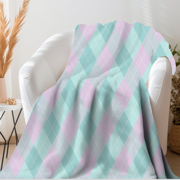 Pastel Blanket - Etsy