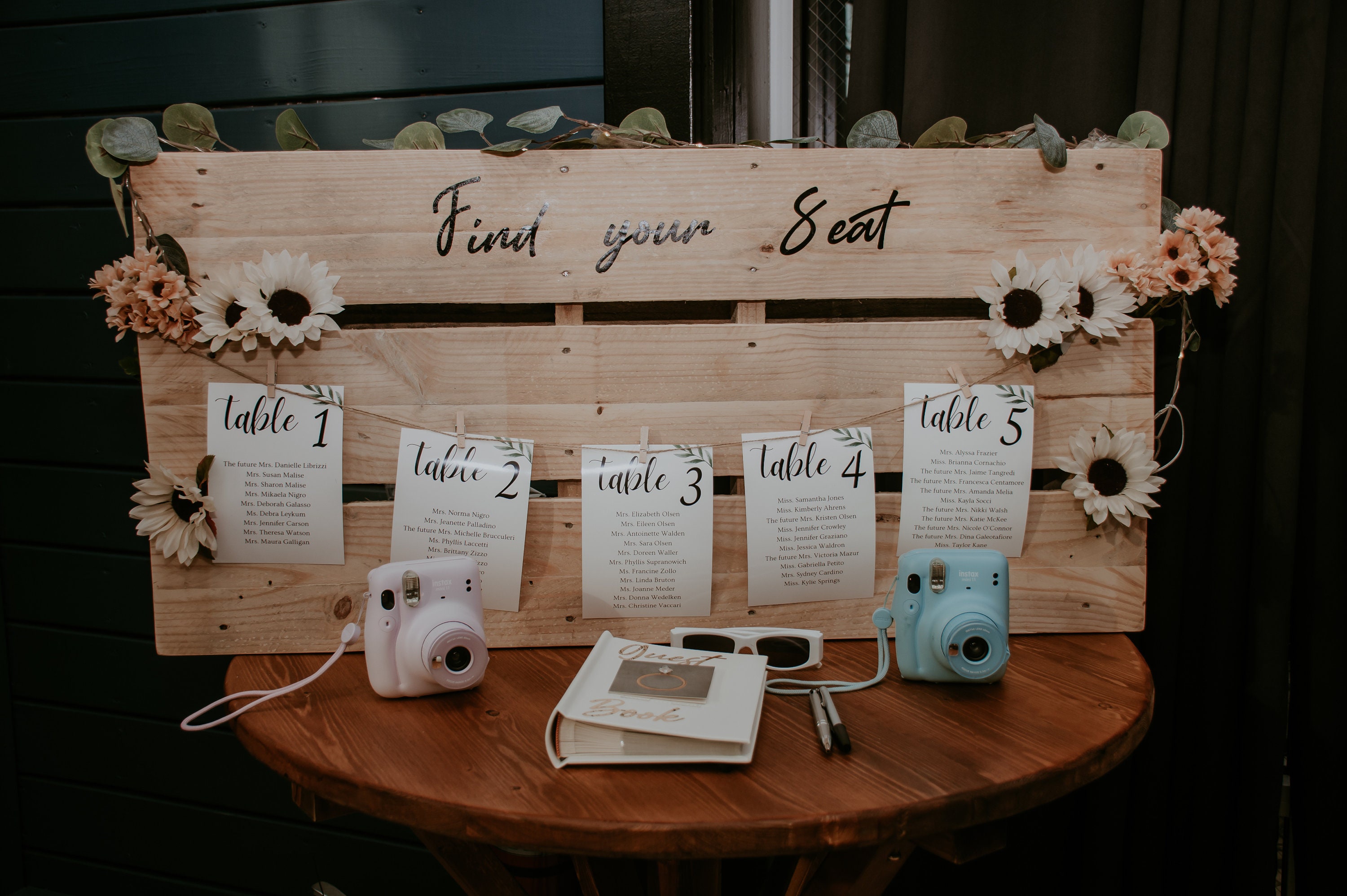 Editable Table Number Template - Etsy