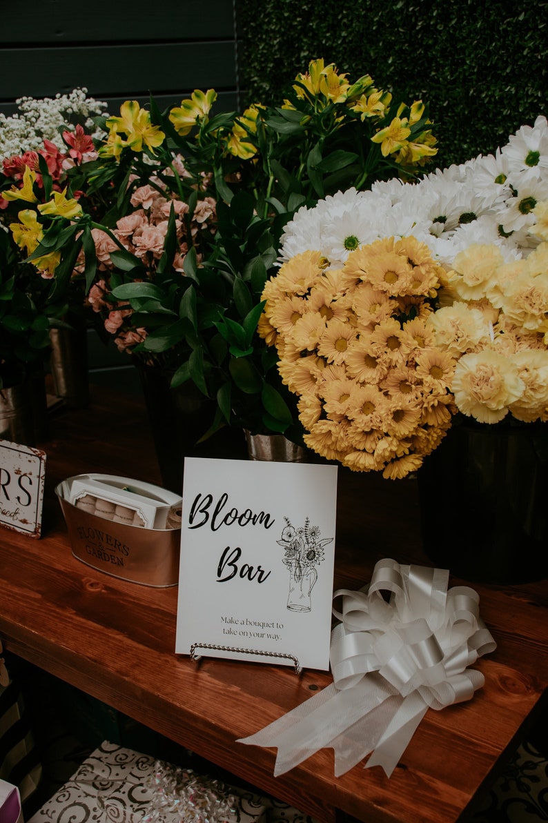 Bloom Bar Sign - Etsy