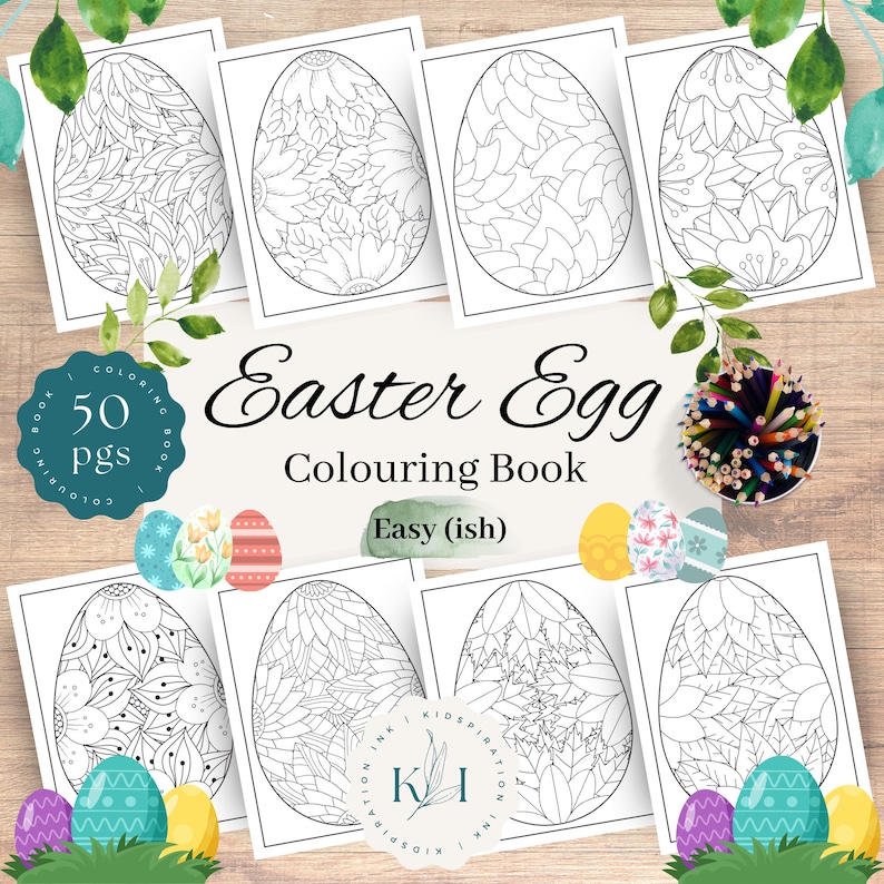 EASTER EGG Coloring, Easy Coloring, Patterns, Easter Homeschool, Easter ...