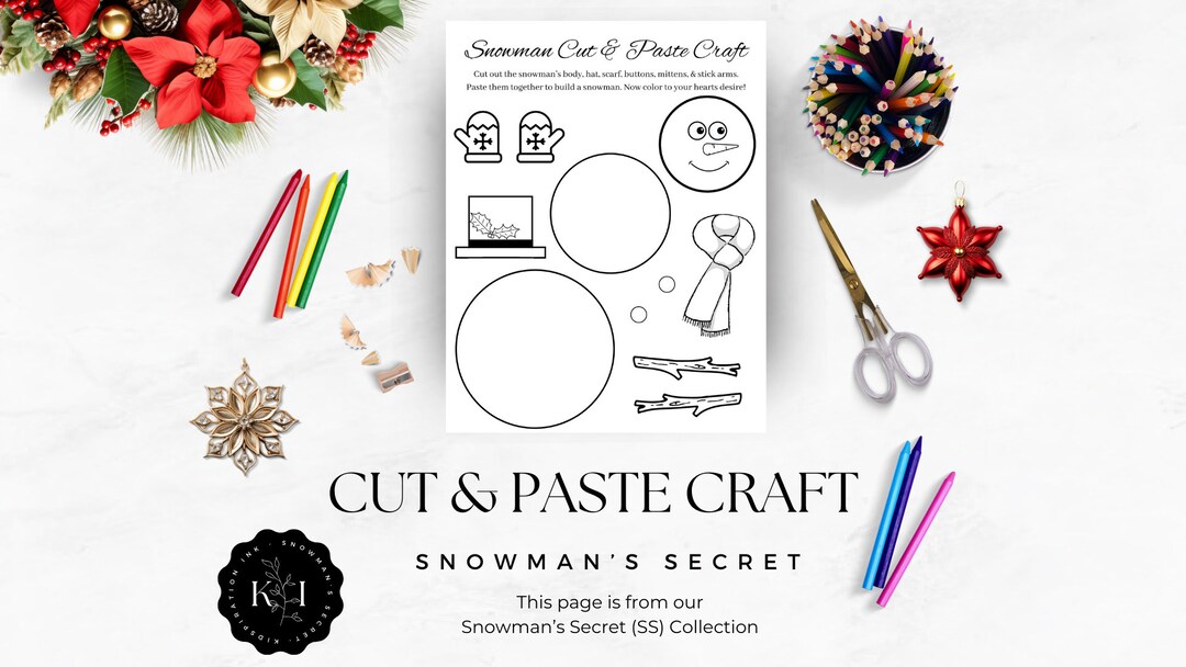 Build a Snowman Worksheet, Early School Age, Educational Printable ...