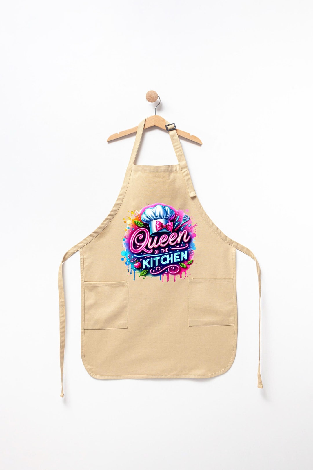 Queen of the Kitchen Apron, Cooking Apron, New Kitchen Gift, Chef Apron ...