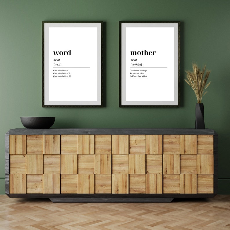 Custom Word Print, Custom Word Art, Unique Gift Print, Inspirational ...