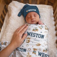 Western Cowboy Crib Sheet - Etsy