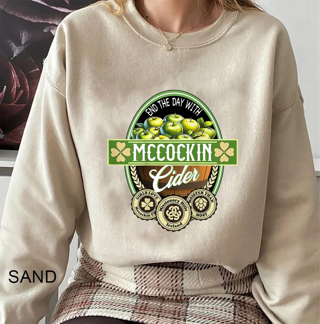 Mccockin Cider Funny St Patricks Day T-shirt - Etsy