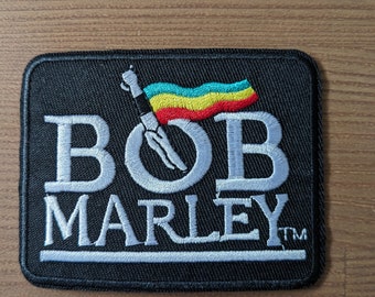Bob Marley One Love Patch 8cm X 10cm - Etsy UK