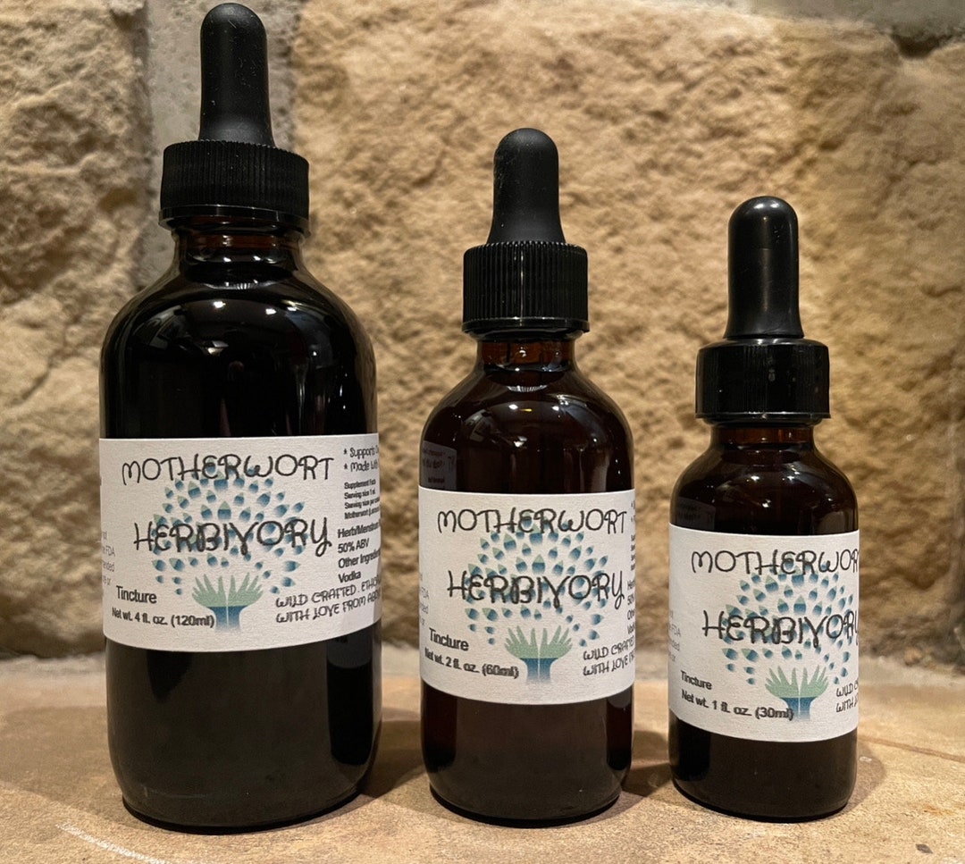 Motherwort Tincture organic WILD Crafted american made With Only FRESH ...