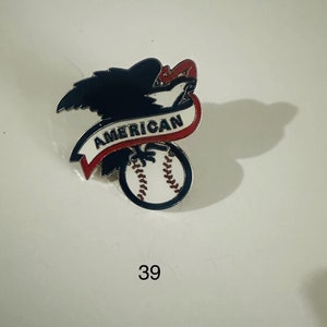 Baseball Hat Pins With Gold Trim – High Quality Baseball-inspired Lapel ...