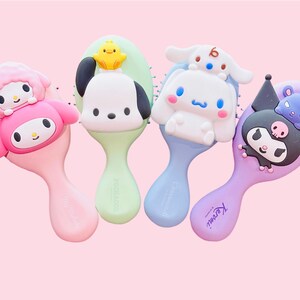 Cute Combs Kawaii Hair Brush Cute Combs for Girls Japanese Character ...