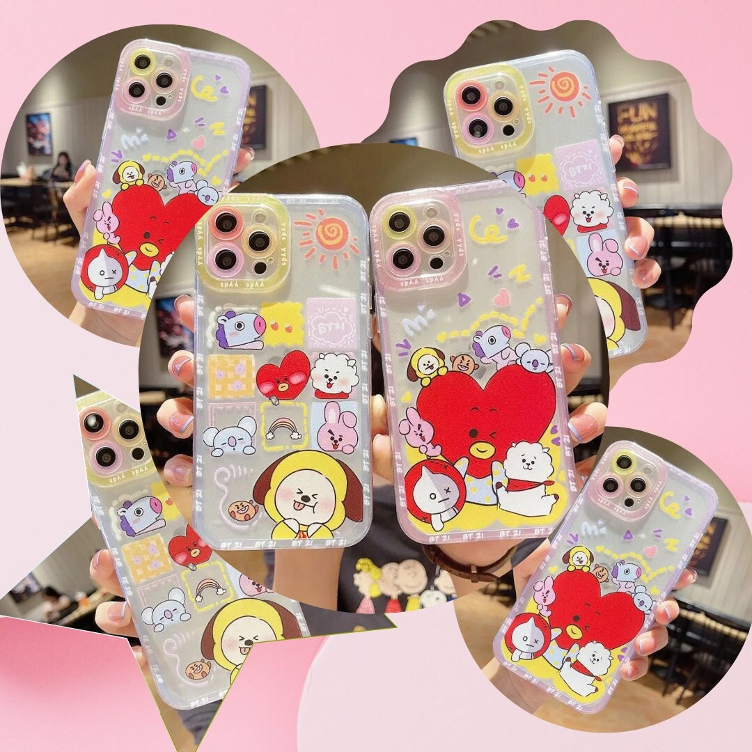 Kpop Character Phone Case Cute Phone Case Phone Case - Etsy