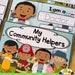 Community Helpers Interactive Book, Activities for Kids, Preschool ...
