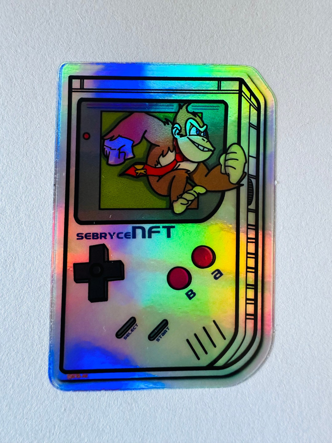 Game Boy Sticker Donkey Kong NFT - Etsy