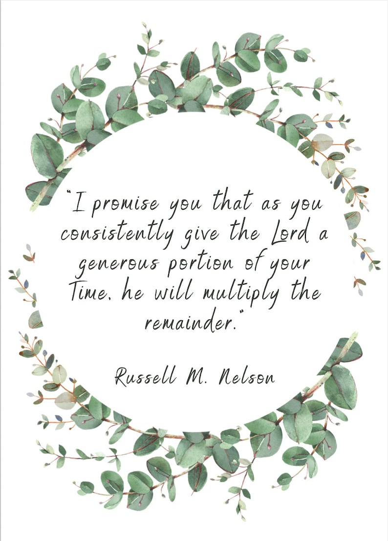 LDS Quotes Prophets & Apostles Printables - Etsy