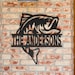 Custom Fish Metal Name Sign, Personalized Fisher Name Sign Home Decor ...