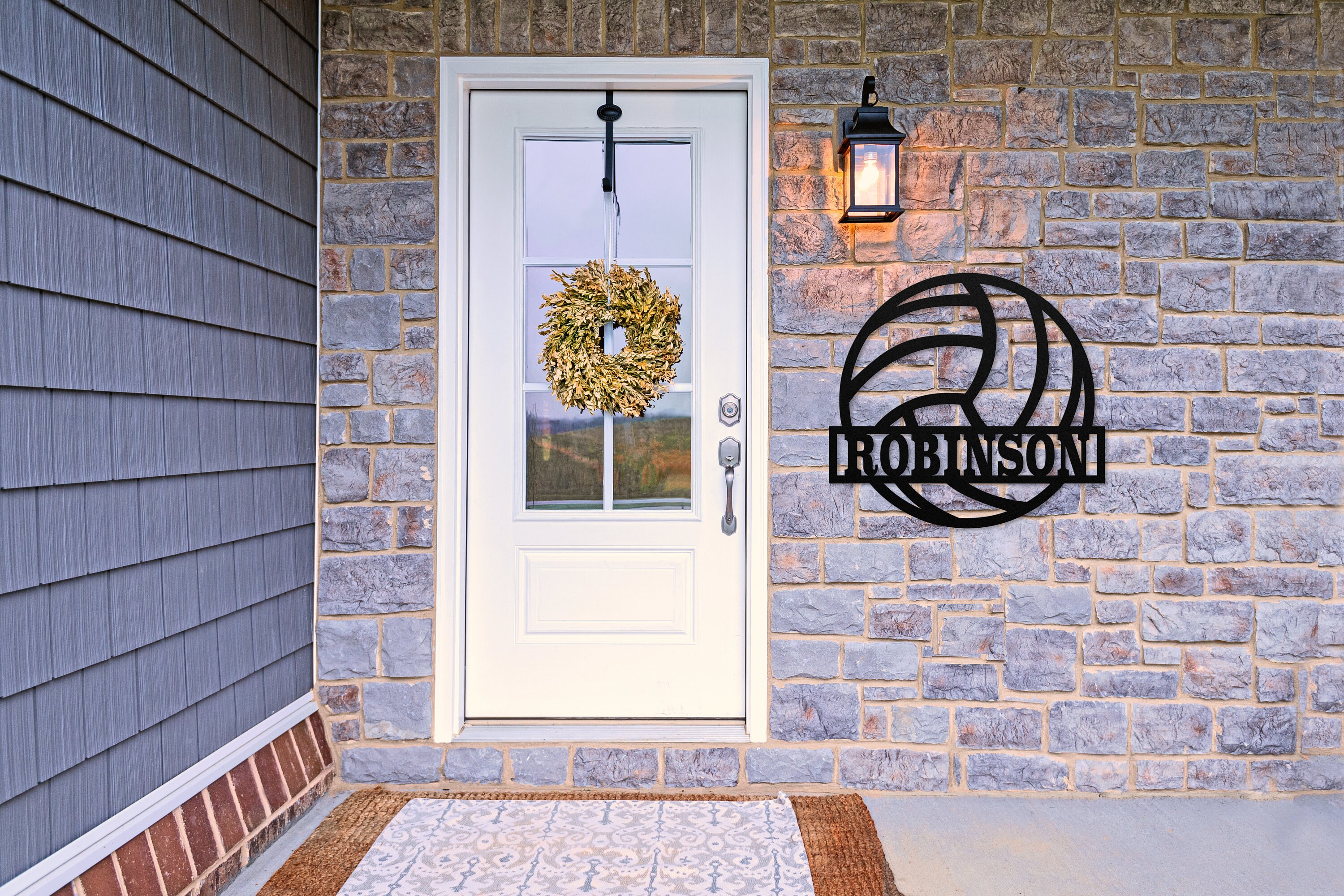 Personalized Volleyball Player Name Metal Sign, Custom Volleyball Sign ...