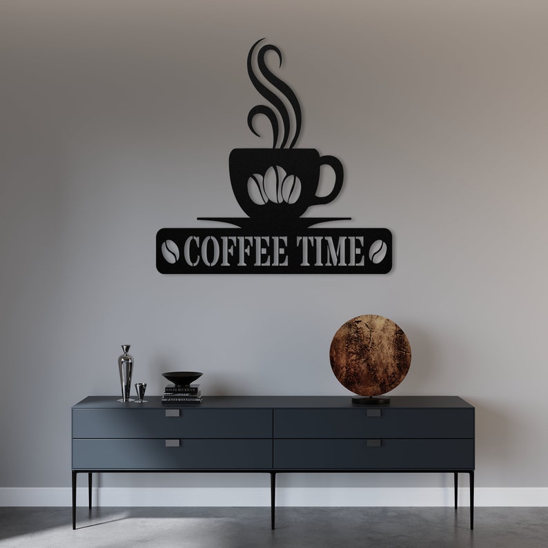 Custom Coffee Bar Metal Sign With Powder Coating - Etsy