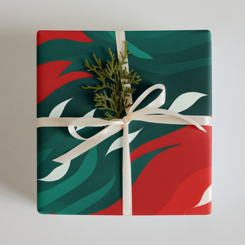 Christmas Wrapping Paper Christmas Gift Wrap Unique - Etsy