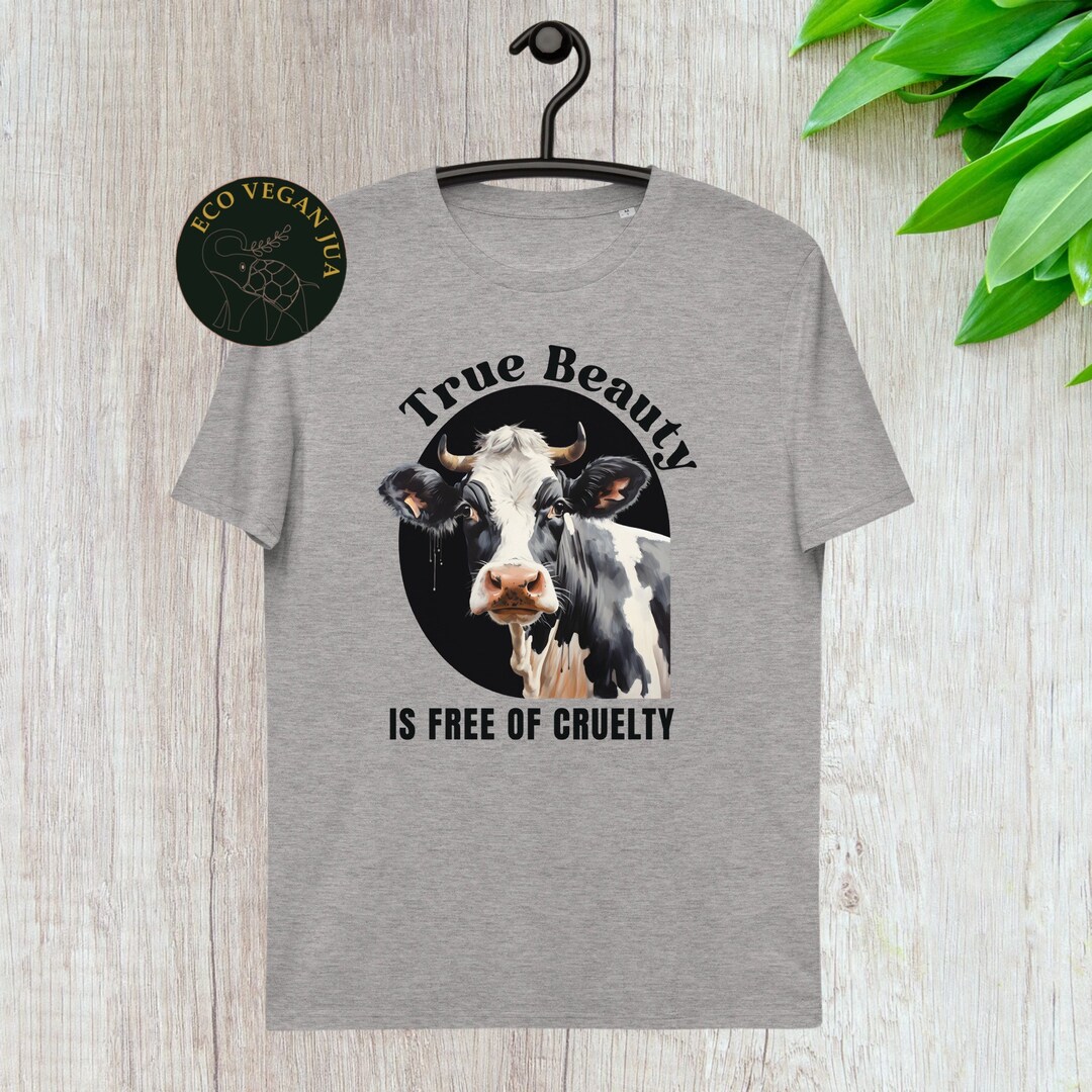 Vegan Organic Cotton Unisex T-shirt: Animal Liberation Activism - Etsy