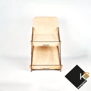 Wooden Portable Retail Display. Promo Stand for Products. Promo Display ...