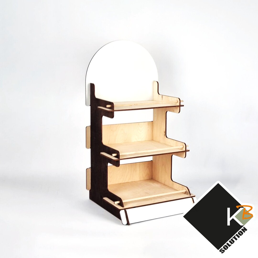 Wooden Portable Retail Display. Promo Stand for Products. Promo Display ...