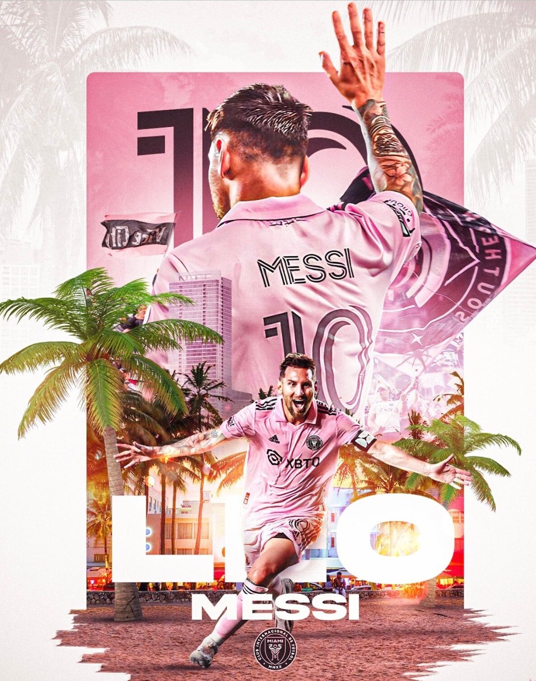 Lionel Messi Handmade Sticker Decal Barcelona FC Qatar - Etsy