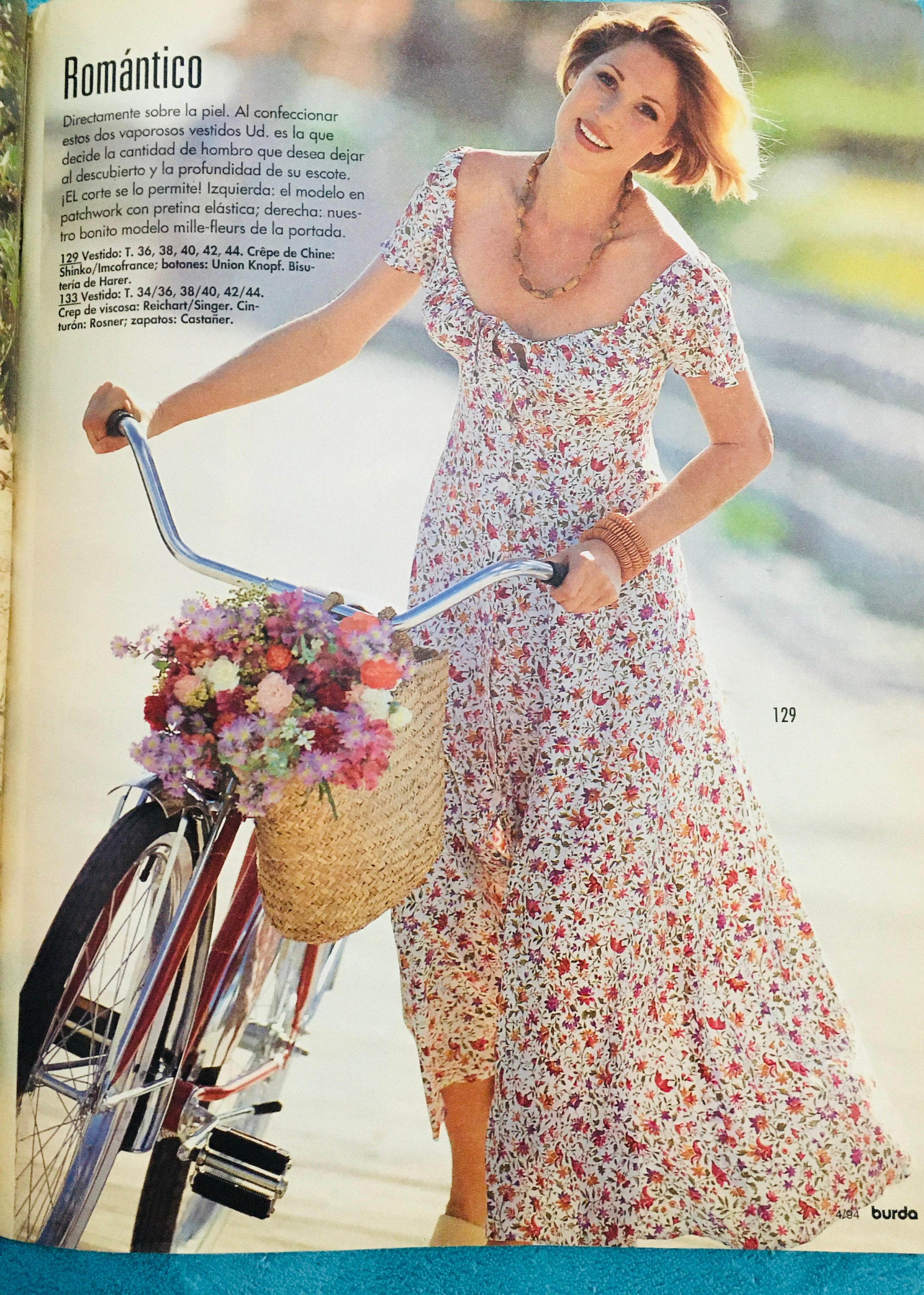 Vintage Burda Moden Magazine - Etsy