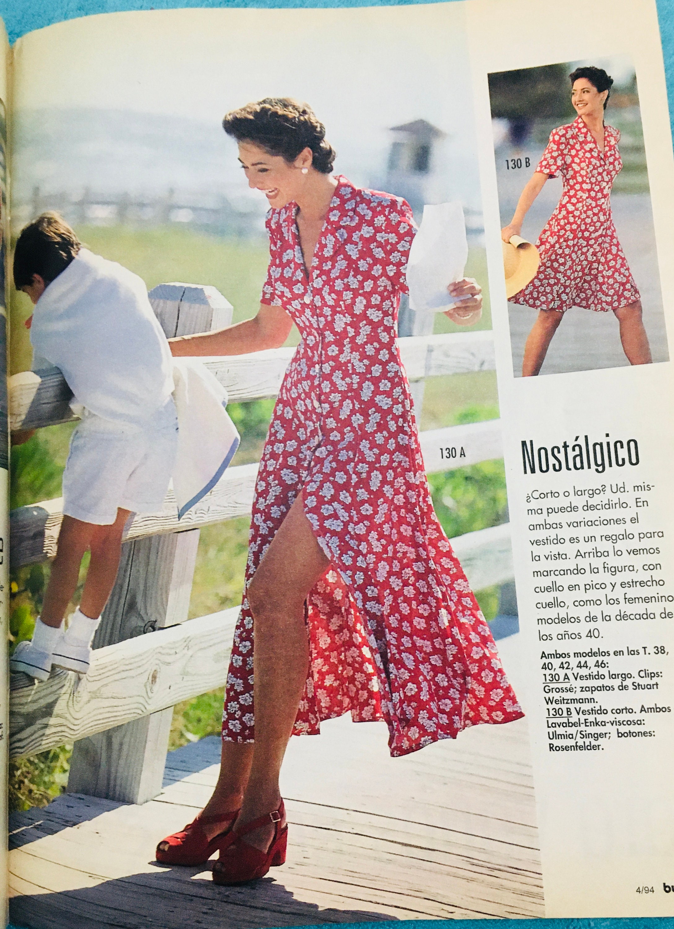 Vintage Burda Moden Magazine - Etsy