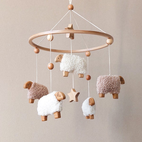 Sheep Mobile - Etsy