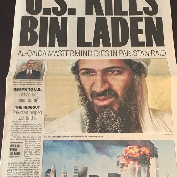 Osama Bin Laden - Etsy