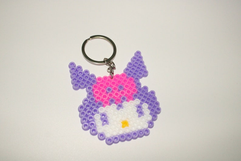 Kuromi Pixel Art Keychain - Etsy