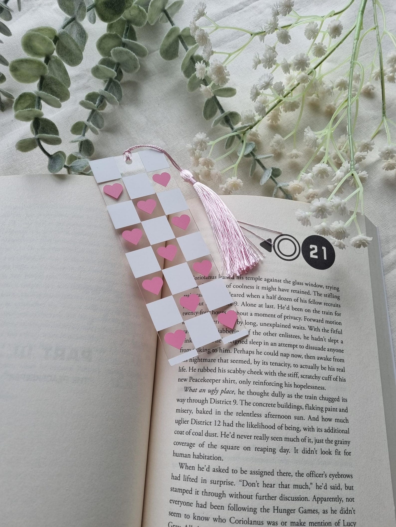 Acrylic Bookmark Bookmark Checkered Bookmark Back to School School ...